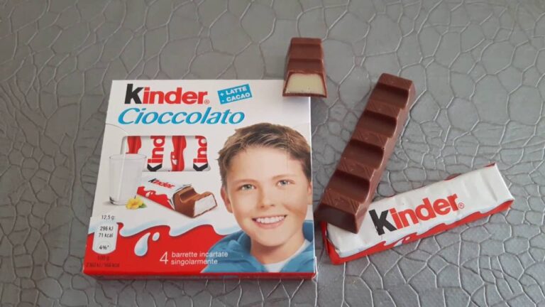 Barretta Kinder Mini: Delizia a Basso Contenuto Calorico | Actualizado ...